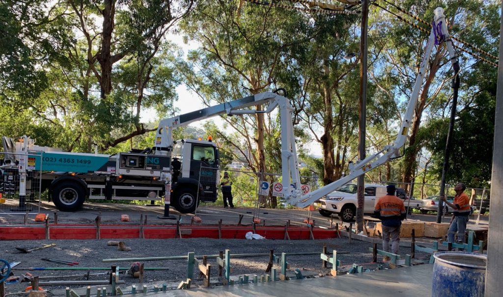 20M Schwing S20 Boom Pump - Laing Concrete Pumping