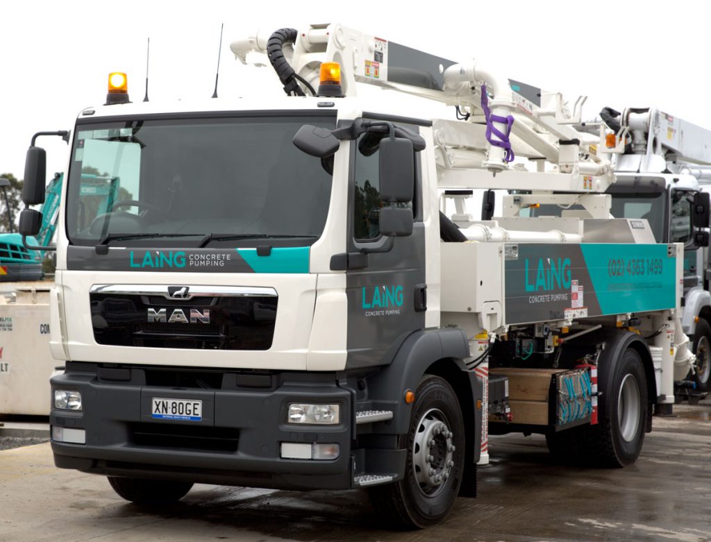 20M Schwing S20 Boom Pump - Laing Concrete Pumping